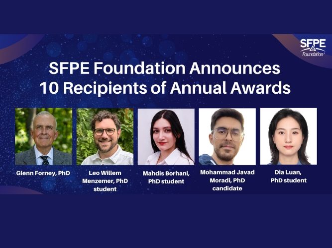 SFPE Foundation Announces 10 Recipients of Annual Awards | phcppros